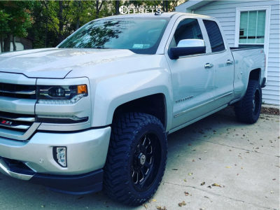 2018 Chevrolet Silverado 1500 with 20x10 -24 Anthem Off-Road ...