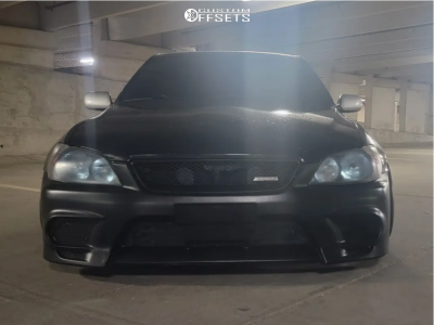 2002 Lexus IS300 with 18x9.5 15 MB Wheels Battles and 215/35R18 Falken ...