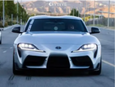2021 Toyota GR Supra with 19x9 32 ESR Cr7 and 255/35R19 Toyo Tires ...