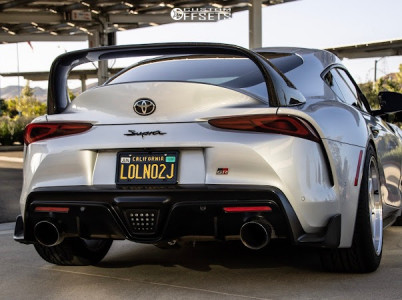 2021 Toyota GR Supra with 19x9 32 ESR Cr7 and 255/35R19 Toyo Tires ...