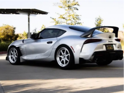2021 Toyota GR Supra with 19x9 32 ESR Cr7 and 255/35R19 Toyo Tires ...