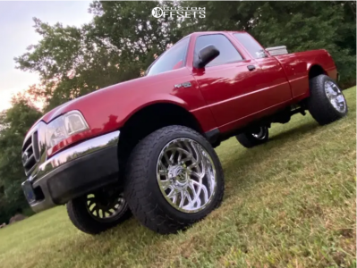 2004 Ford Ranger with 20x12 -44 TIS 544C and 275/55R20 Nitto Recon ...