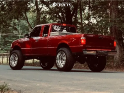2004 Ford Ranger with 20x12 -44 TIS 544C and 275/55R20 Nitto Recon ...