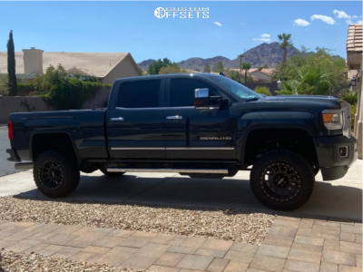 2018 GMC Sierra 2500 HD with 20x10 -18 Method 305 Nv and 275/65R20 ...