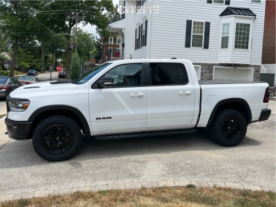 2020 Ram 1500 with 20x9 1 Fuel Rebel and 305/55R20 General Grabber Atx ...