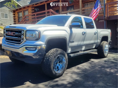2018 GMC Sierra 1500 with 20x12 -51 Vision Rocker and 35/12.5R20 ...