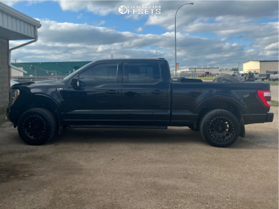 2021 Ford F-150 with 20x10 -18 Method Mr305 and 285/55R20 Nitto Recon ...