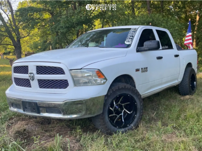 2014 Ram 1500 with 20x12 -51 Vision Prowler 422 and 35/12.5R20 Toyo ...