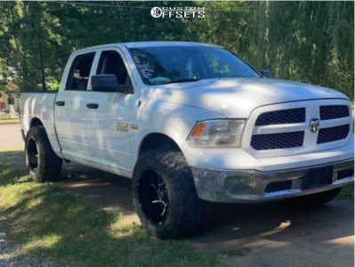 2014 Ram 1500 with 20x12 -51 Vision Prowler 422 and 35/12.5R20 Toyo ...