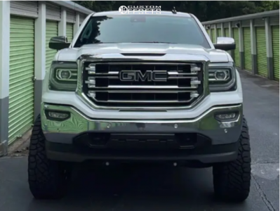2018 GMC Sierra 1500 with 22x10 -25 Fuel Forged Ff75 and 35/12.5R22 ...