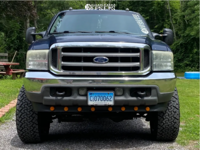 2001 Ford F-250 Super Duty with 22x12 -51 Vision Rocker 412 and 35/12 ...