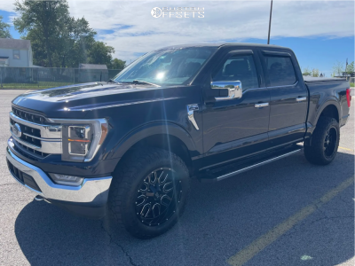 2021 Ford F-150 with 20x10 -19 Hardrock Commander and 275/60R20 Cooper ...
