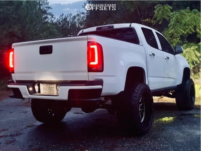 2017 Chevrolet Colorado with 22x12 -44 Hardcore Offroad Hc22 and 33/12 ...