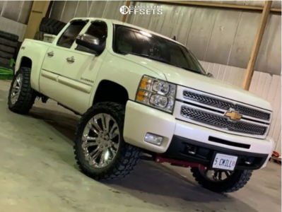 2012 Chevrolet Silverado 1500 with 22x9 0 Road Ready Rrw-5666 and 35/12 ...