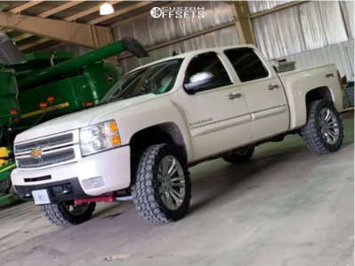 2012 Chevrolet Silverado 1500 with 22x9 0 Road Ready Rrw-5666 and 35/12 ...