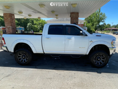 2019 Ram 2500 with 20x10 -18 Fuel Contra and 37/12.5R20 Mastercraft ...