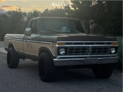 1977 Ford F-250 with 20x12 -44 Vors V819 and 275/60R20 Goodyear ...