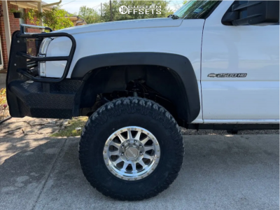 2003 Chevrolet Silverado 2500 HD with 17x8.5 0 Method Double Standard ...