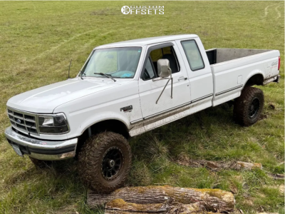 1996 Ford F-250 with 18x9 18 Method Mr305 and 35/12.5R18 Yokohama ...