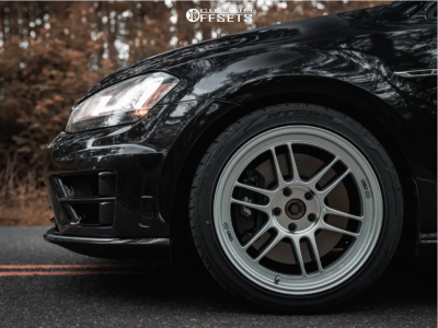 2016 Volkswagen Golf R with 18x9 35 Enkei Rpf1 and 235/40R18 Nitto ...