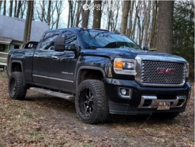 2015 GMC Sierra 2500 HD with 20x10 -25 Moto Metal Mo970 and 275/65R20 ...