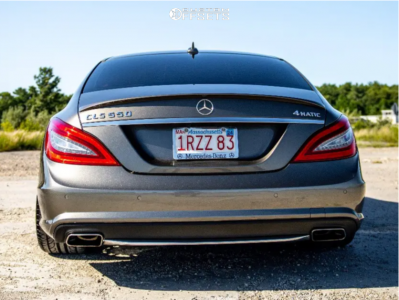 2012 Mercedes-Benz CLS550 with 20x9 20 Verde Form Vff01 and 255/30R20 ...