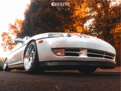 1992 Lexus SC400 with 18x9.5 35 MST Mt15 and 225/45R18 Toyo Tires ...