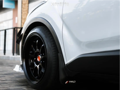2020 Toyota C-HR with 18x9.5 33 Work D9r and 225/45R18 Toyo Tires ...