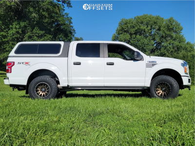 2019 Ford F-150 with 17x8.5 6 Icon Alloys Compression and 285/75R17 ...