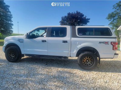 2019 Ford F-150 with 17x8.5 6 Icon Alloys Compression and 285/75R17 ...