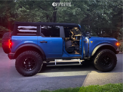 2022 Ford Bronco with 18x9 0 Icon Alloys Rebound and 37/13.5R18 Mickey ...