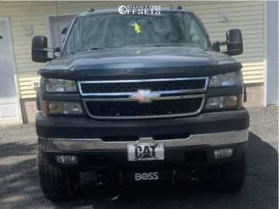 2006 Chevrolet Silverado 2500 HD with 16x8 -6 Vision Warrior and 295 ...