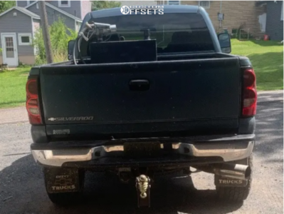 2006 Chevrolet Silverado 2500 HD with 16x8 -6 Vision Warrior and 295 ...
