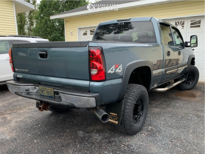 2006 Chevrolet Silverado 2500 HD with 16x8 -6 Vision Warrior and 295 ...