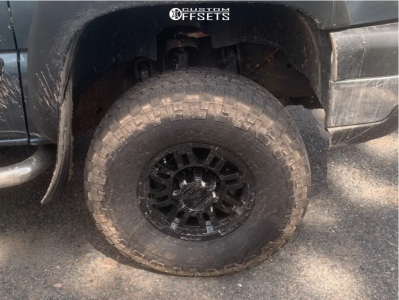 2006 Chevrolet Silverado 2500 HD with 16x8 -6 Vision Warrior and 295 ...