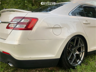 2013 Ford Taurus with 20x9 35 American Racing Ar924 and 255/35R20 ...