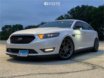 2013 Ford Taurus with 20x9 35 American Racing Ar924 and 255/35R20 ...