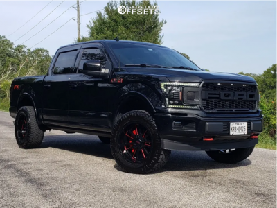 2018 Ford F-150 with 20x10 -19 Mayhem Apollo and 305/55R20 Nitto Ridge ...