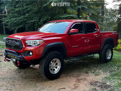 2018 Toyota Tacoma with 17x9 0 Alloy Ion 171 and 35/10.5R17 Kenda ...