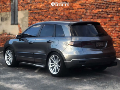 2008 Acura RDX with 20x10 42 Advanti Racing Torcere and 275/40R20 ...