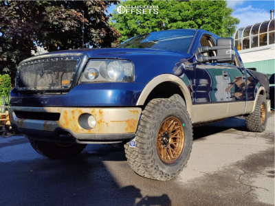 2007 Ford F-150 with 18x9 0 KMC Km722 and 325/65R18 BFGoodrich Mud ...