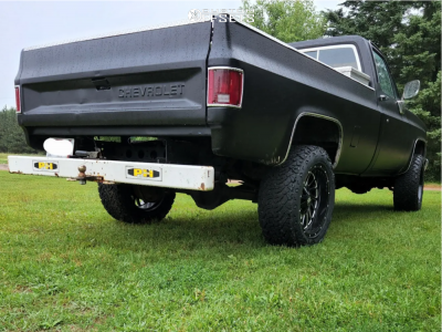 1983 Chevrolet K20 with 20x10 -19 Hardrock Overdrive and 285/55R20 ...