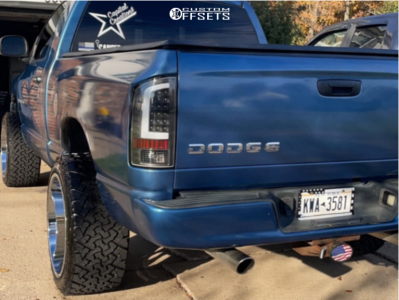 2003 Dodge Ram 1500 with 22x12 -51 Vision Rocker and 33/12.5R22 Venom ...