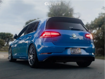 2021 Volkswagen GTI with 18x8.5 45 Enkei Raijin and 225/40R18 Pirelli ...