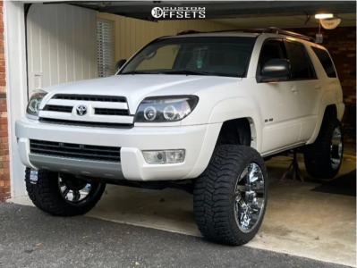 2004 Toyota 4Runner with 22x12 -51 ARKON OFF-ROAD Lincoln and 33/12 ...