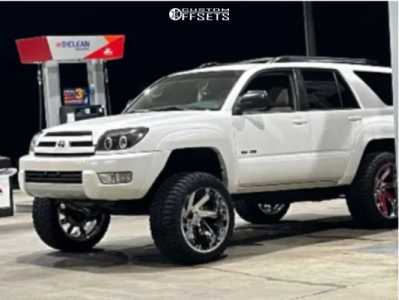 2004 Toyota 4Runner with 22x12 -51 ARKON OFF-ROAD Lincoln and 33/12 ...