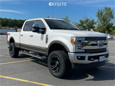 2019 Ford F-250 Super Duty Wheel Offset Super Aggressive 3"-5" Leveling ...