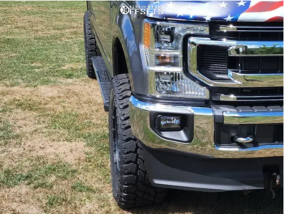 2022 Ford F-250 Super Duty with 20x9 10 Vision Nemesis and 35/12.5R20 ...