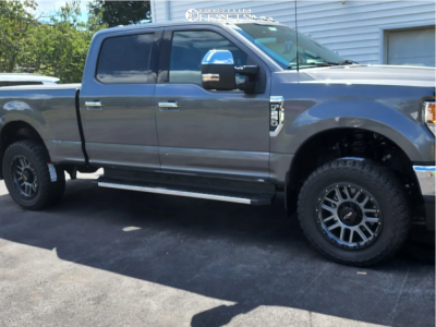 2022 Ford F-250 Super Duty with 20x9 10 Vision Nemesis and 35/12.5R20 ...