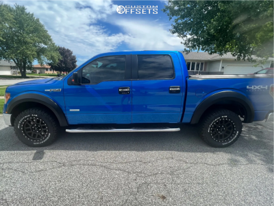 2012 Ford F-150 with 18x9 18 Method Mesh and 275/70R18 BFGoodrich All ...